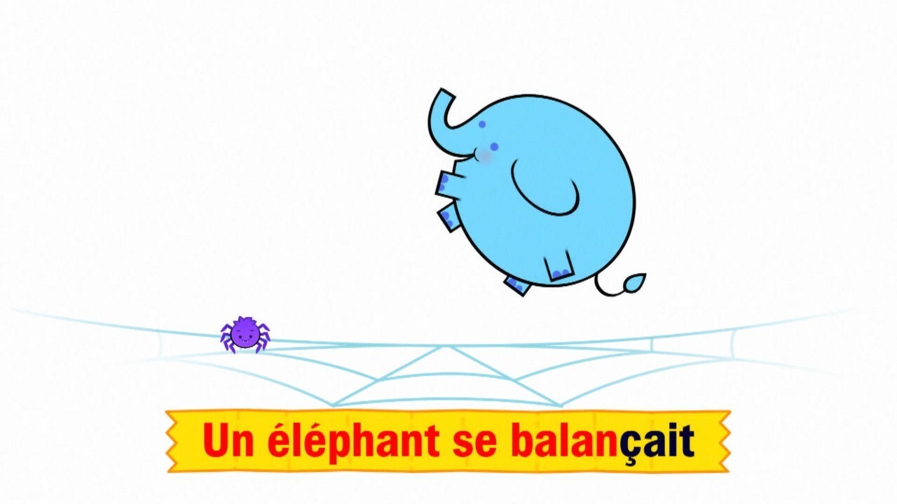 Mon ami Bulle - les comptines - S1 - EP24 - Un éléphant qui se ...